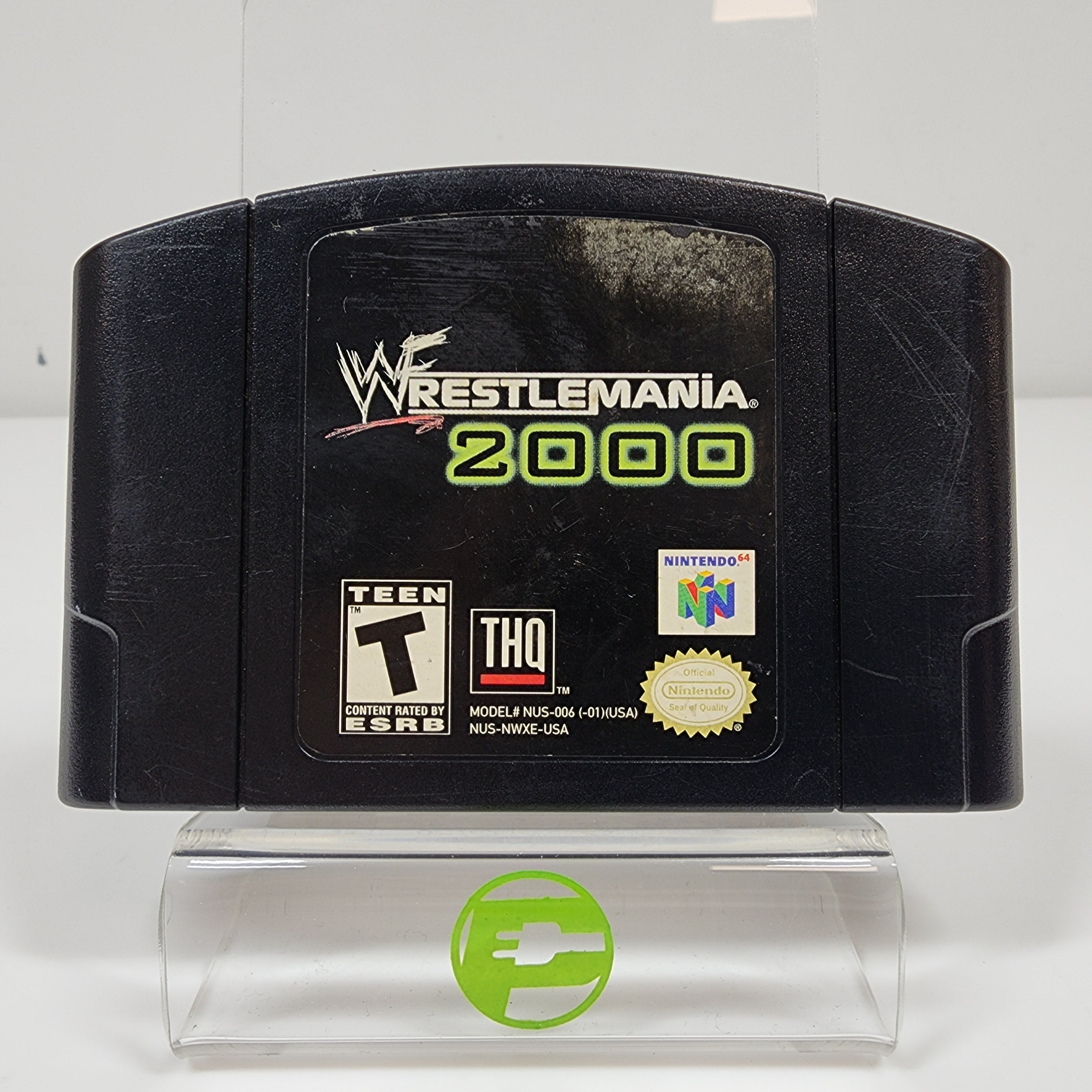 WWF Wrestlemania 2000 (Nintendo 64 N64, 1999) Cartridge Only – PayMore Bustleton