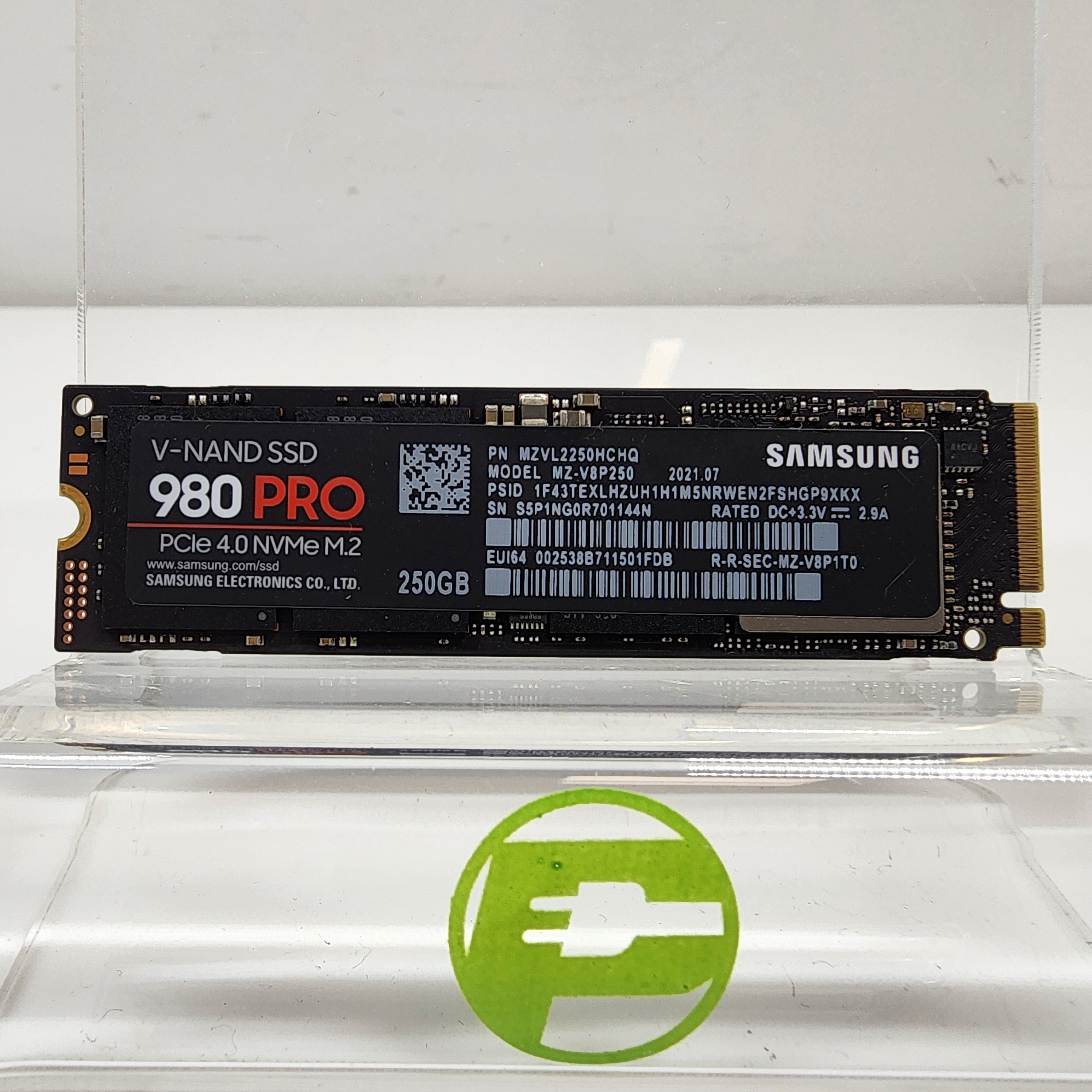 Samsung M.2 980 Pro 250GB NVMe SSD MZ-V8P250 SSD – PayMore Bustleton