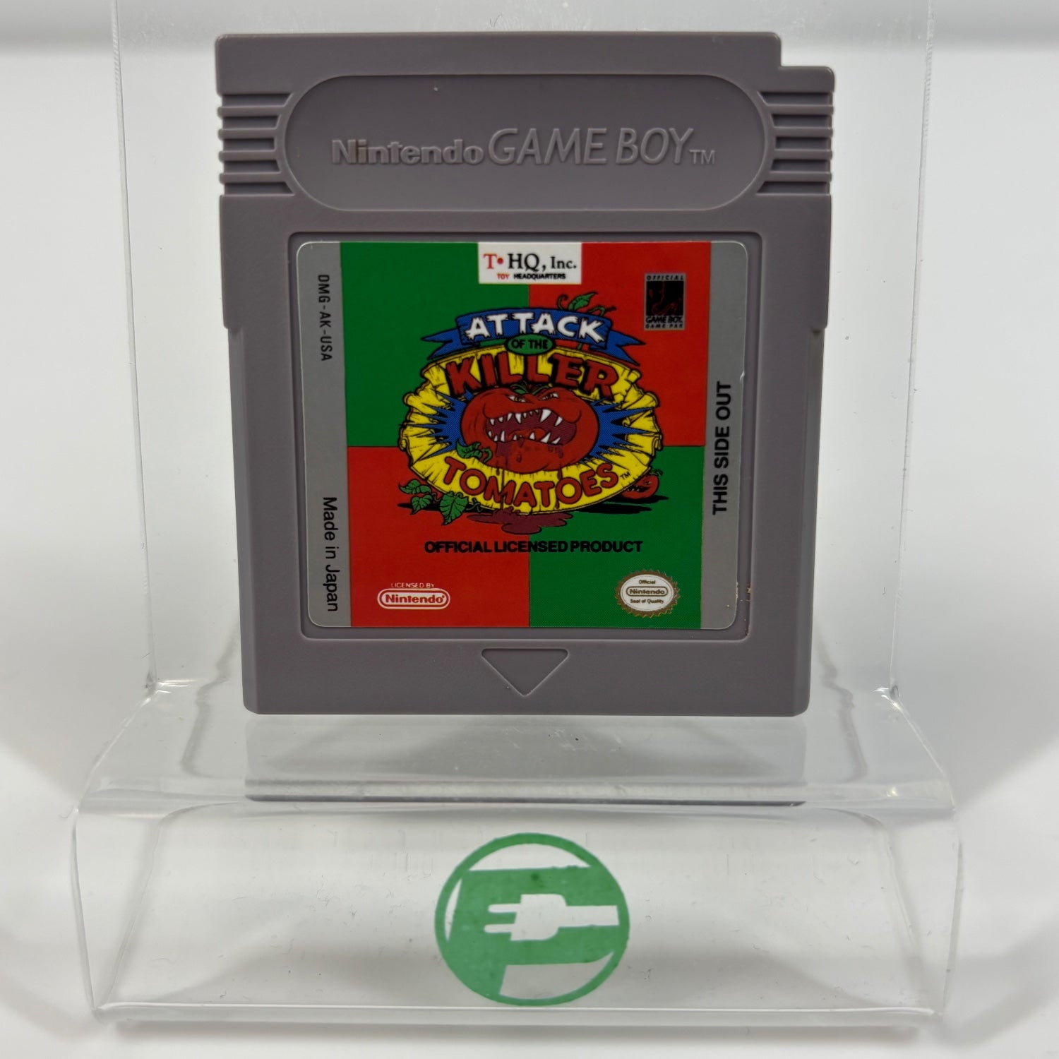 Attack of the Killer Tomatoes (Nintendo GameBoy, 1991) Cartridge Only ...