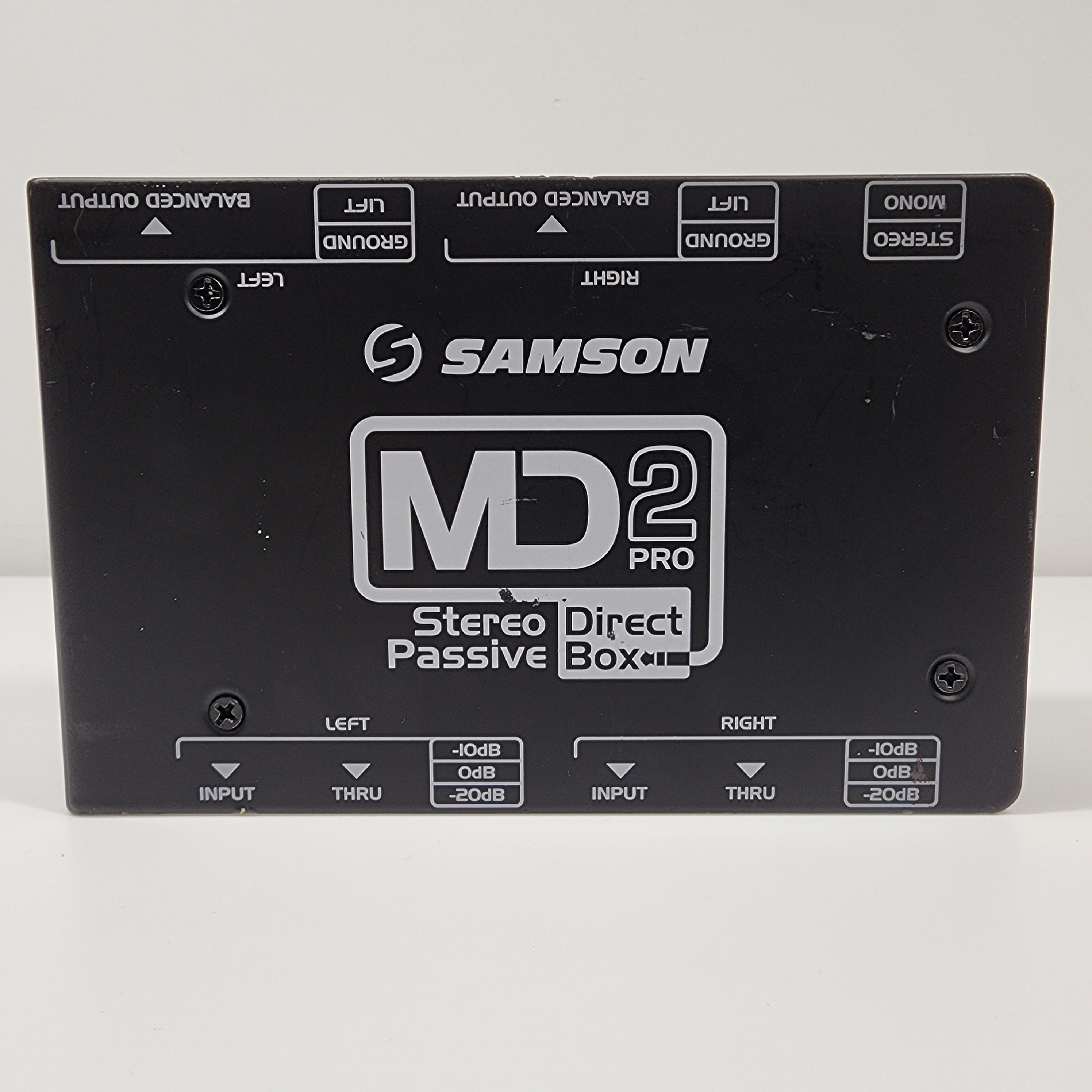 Samson MD2 Pro 2 Channel Stereo Passive Direct Box – PayMore Bustleton